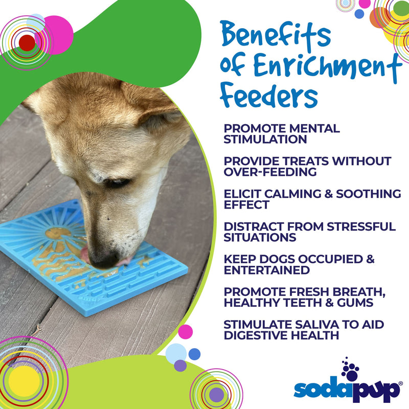 Surf's Up eMat - Small Lickmat for Dogs and Cats | Beach-Themed Design ...