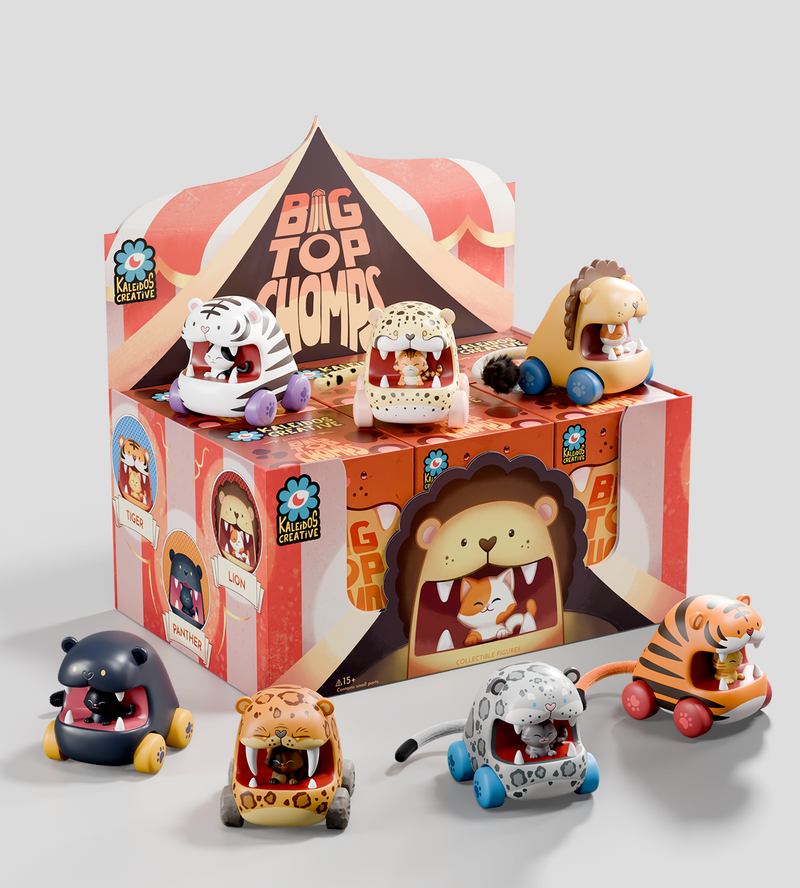 Kaleidos Creative: Big Top Chomps Blind Box – BIG FRENCHIES