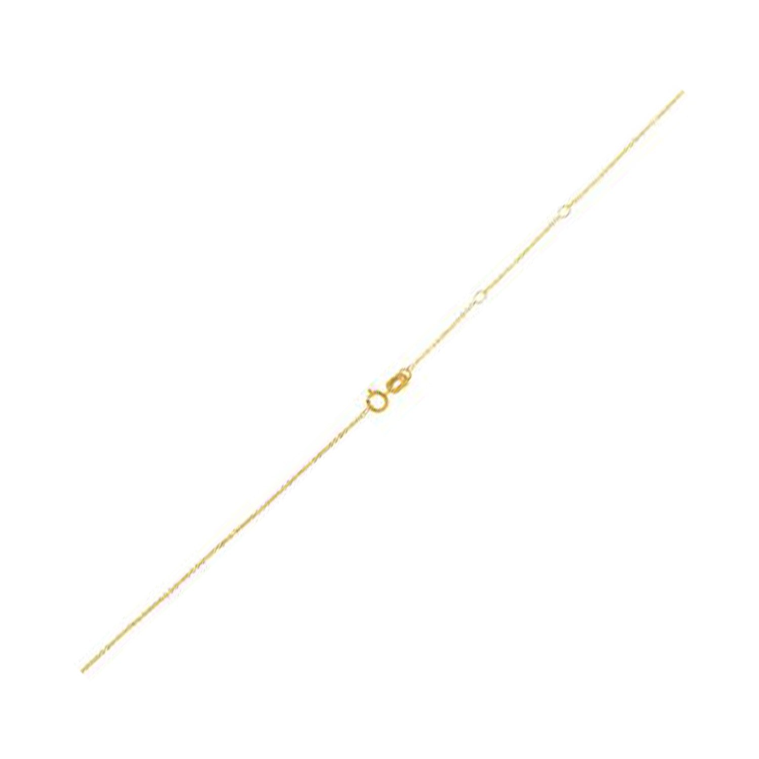 Adjustable Cable Chain in 14k Yellow Gold (0.97 mm) – BIG FRENCHIES