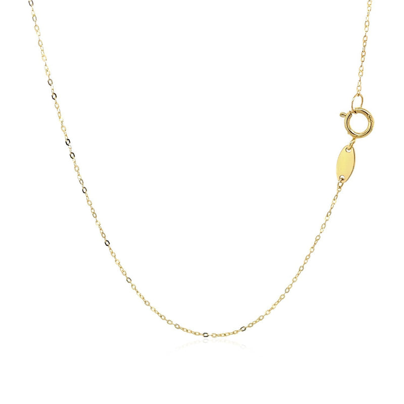 14k Yellow Gold with Peace Symbol Pendant – BIG FRENCHIES