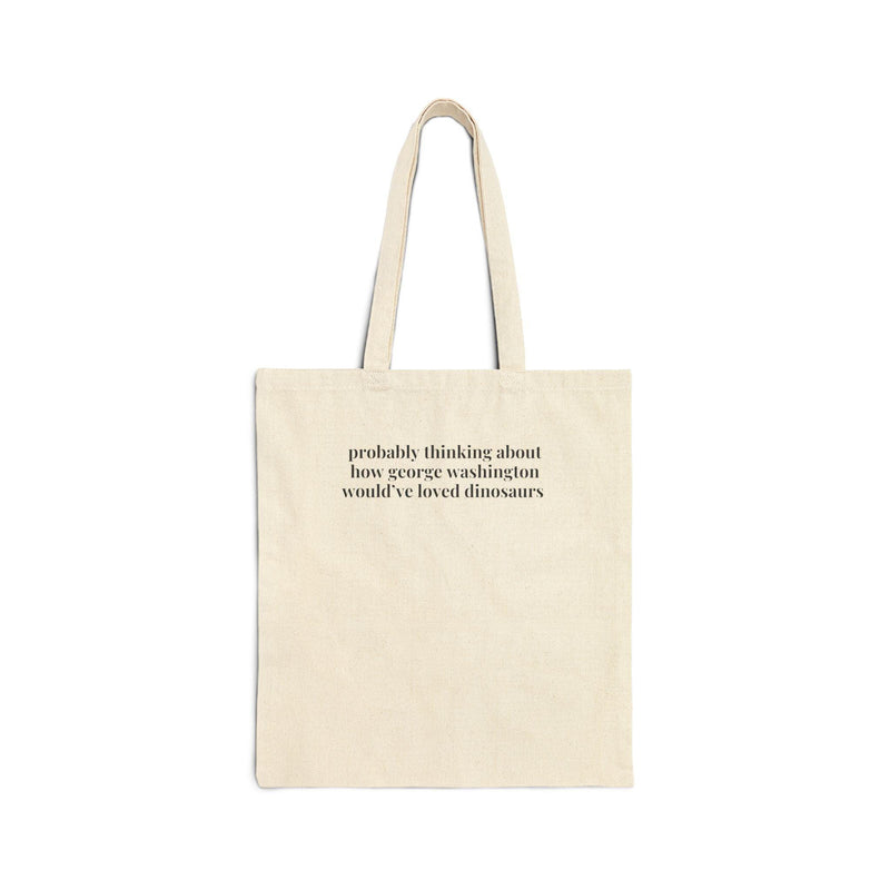 George Washington Dinosaur Tote – BIG FRENCHIES