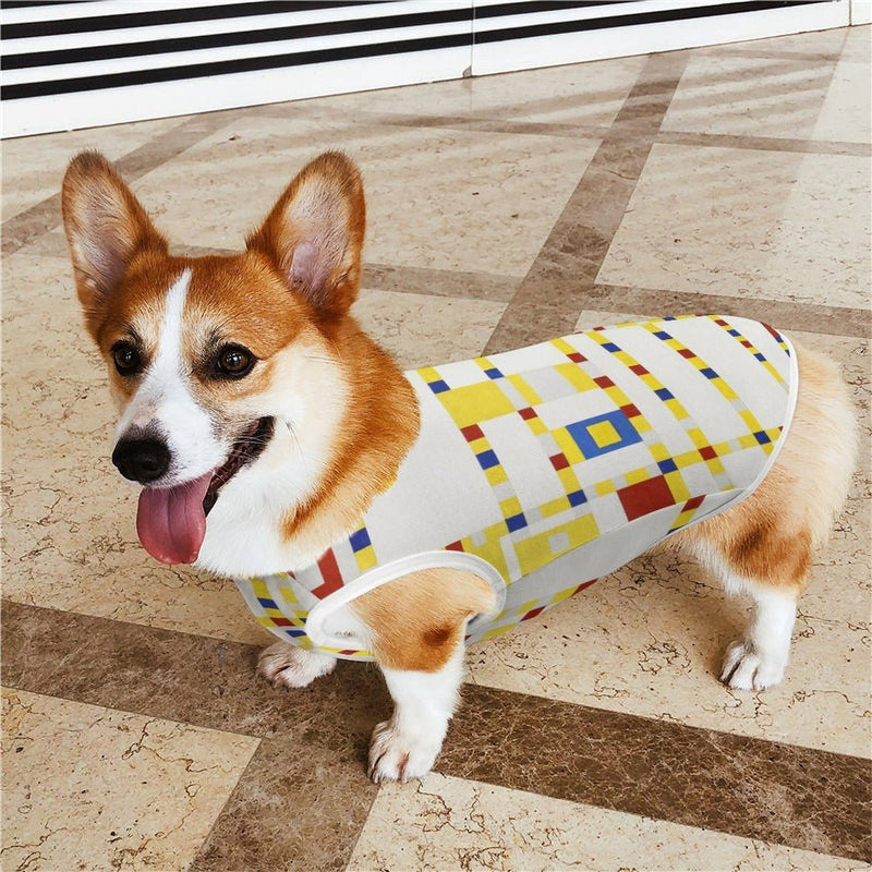 Mondrian Broadway Boogie Woogie Pet Vest – BIG FRENCHIES