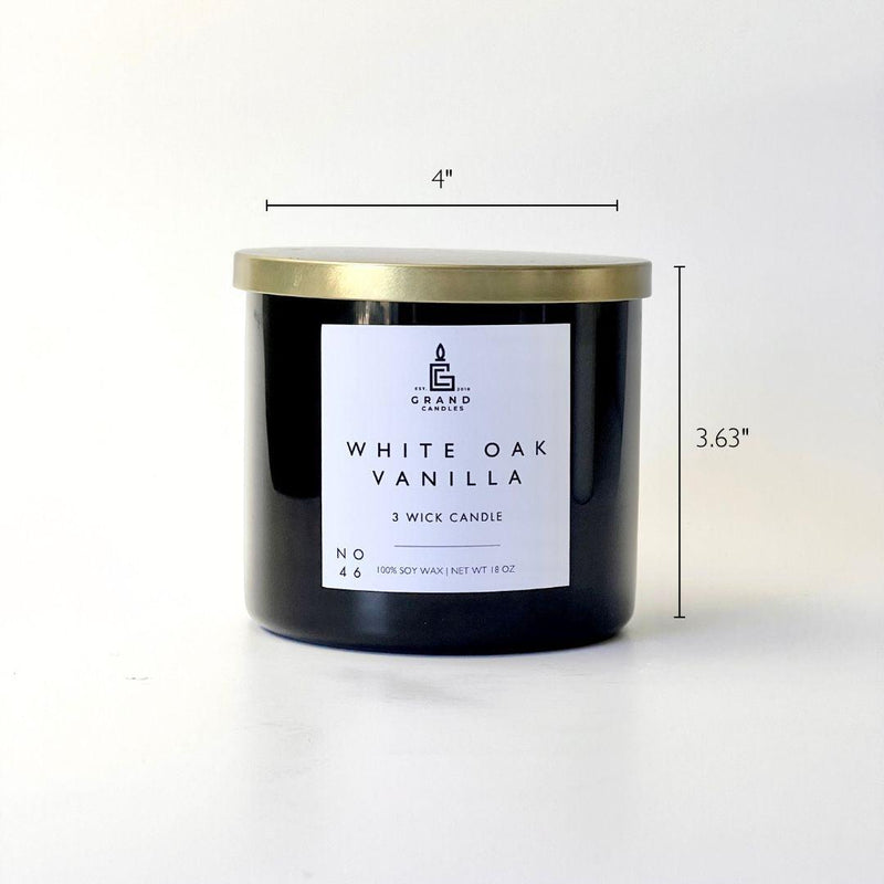 White Oak Vanilla Candle – BIG FRENCHIES